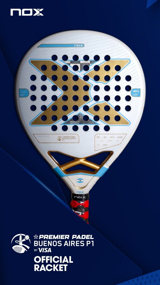 PREMIER PADEL BUENOS AIRES P1: NOX SERÁ PALA OFICIAL EN ARGENTINA