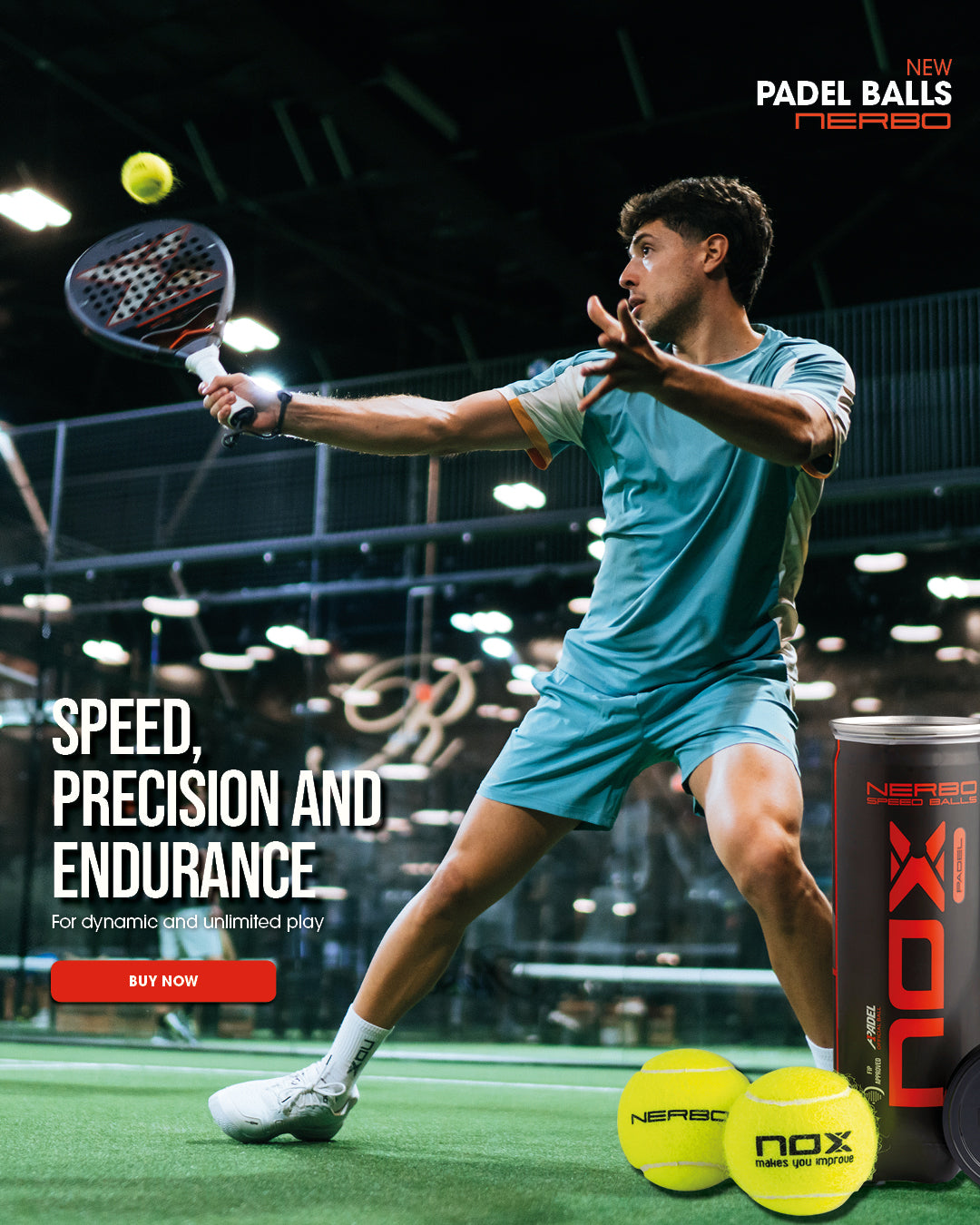 NOX. Marca de padel e desportos de raquete