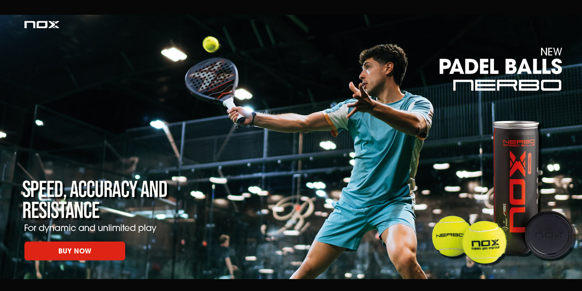 NOX. Marca de padel e desportos de raquete