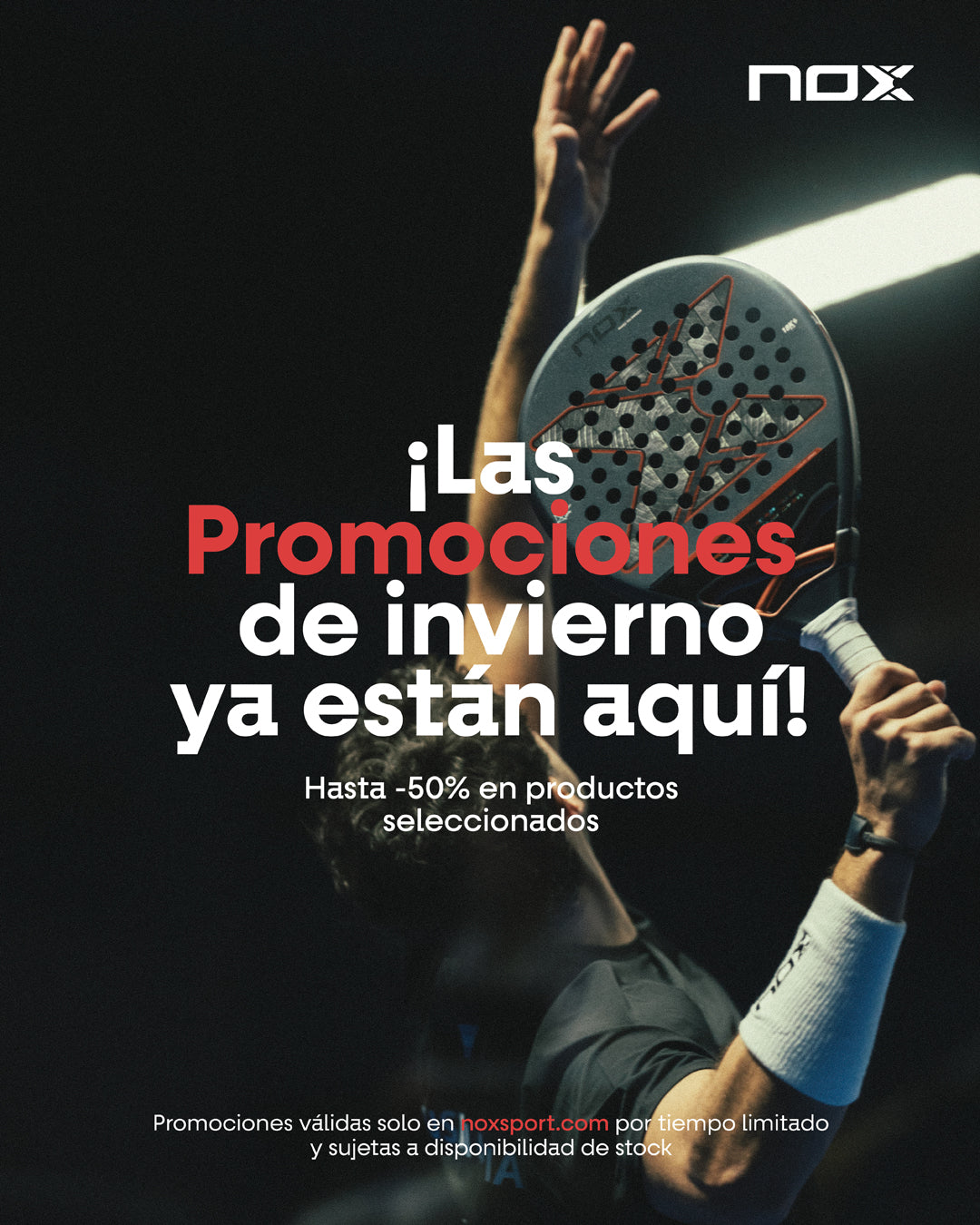 NOX. Makes you Improve. Marca de pádel y deportes de raqueta