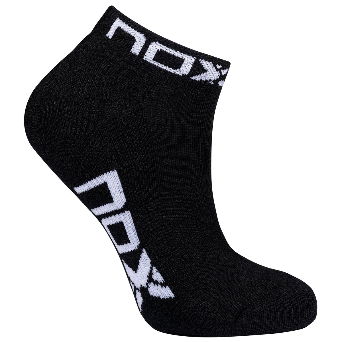 Bag of 6 pairs - Pack of technical ankle socks "pinkies" in black/whit ...